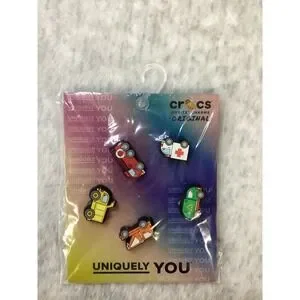 CROCS | Accessories | Crocs Jibbitz Tiny Work Trucks 5 Pack Shoe Charms ...